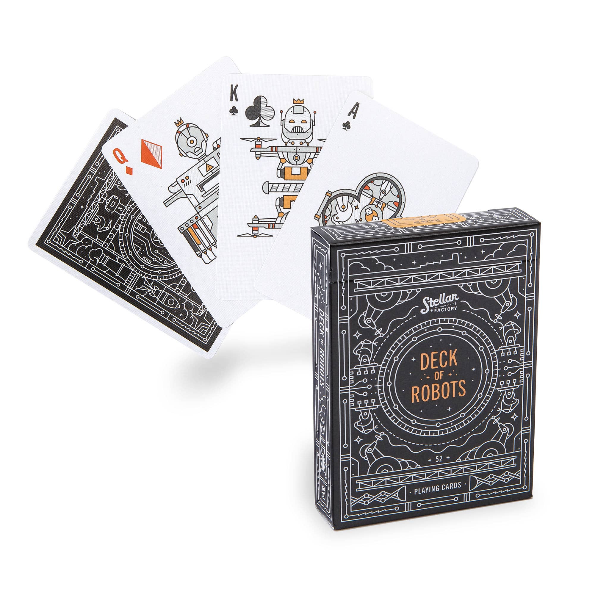Deck of Robots Playing Card Deck – Golden Age Design