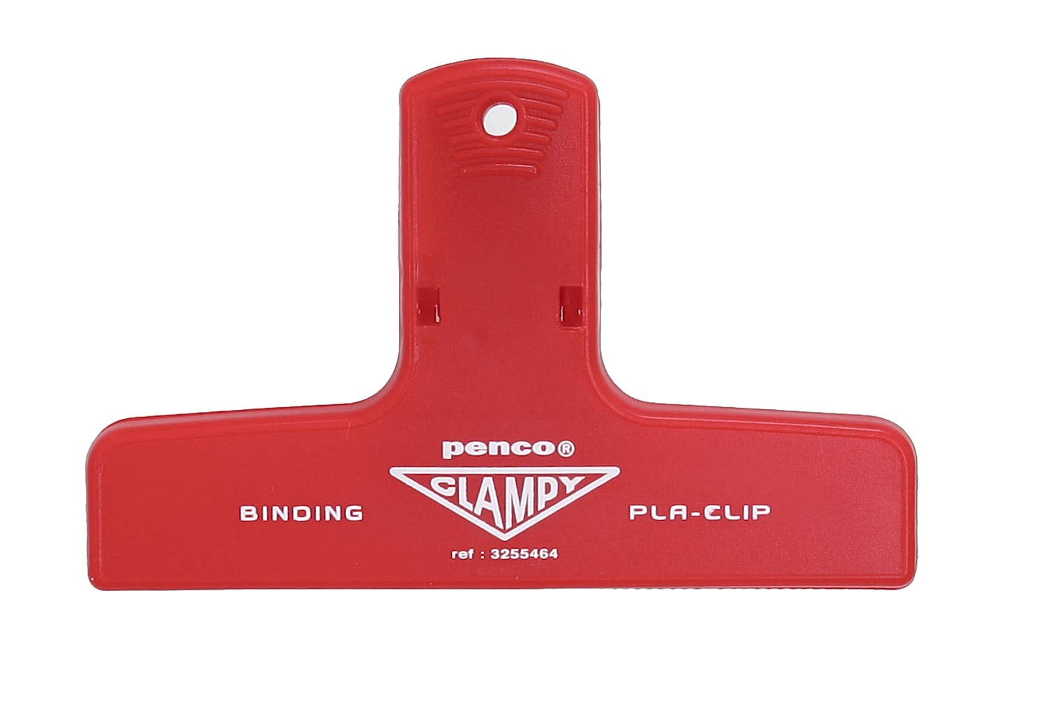 Plastic Clip | Clear Red – Golden Age Design