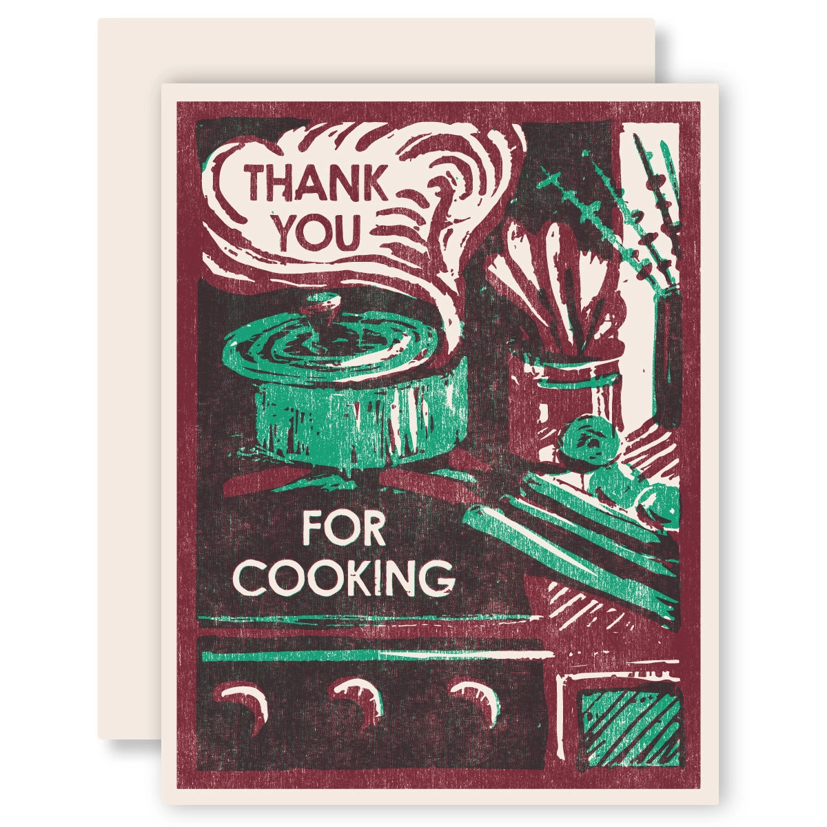 Thank You For Cooking Card – Golden Age Design
