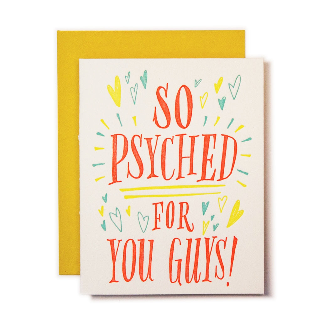 Psyched Card – Golden Age Design
